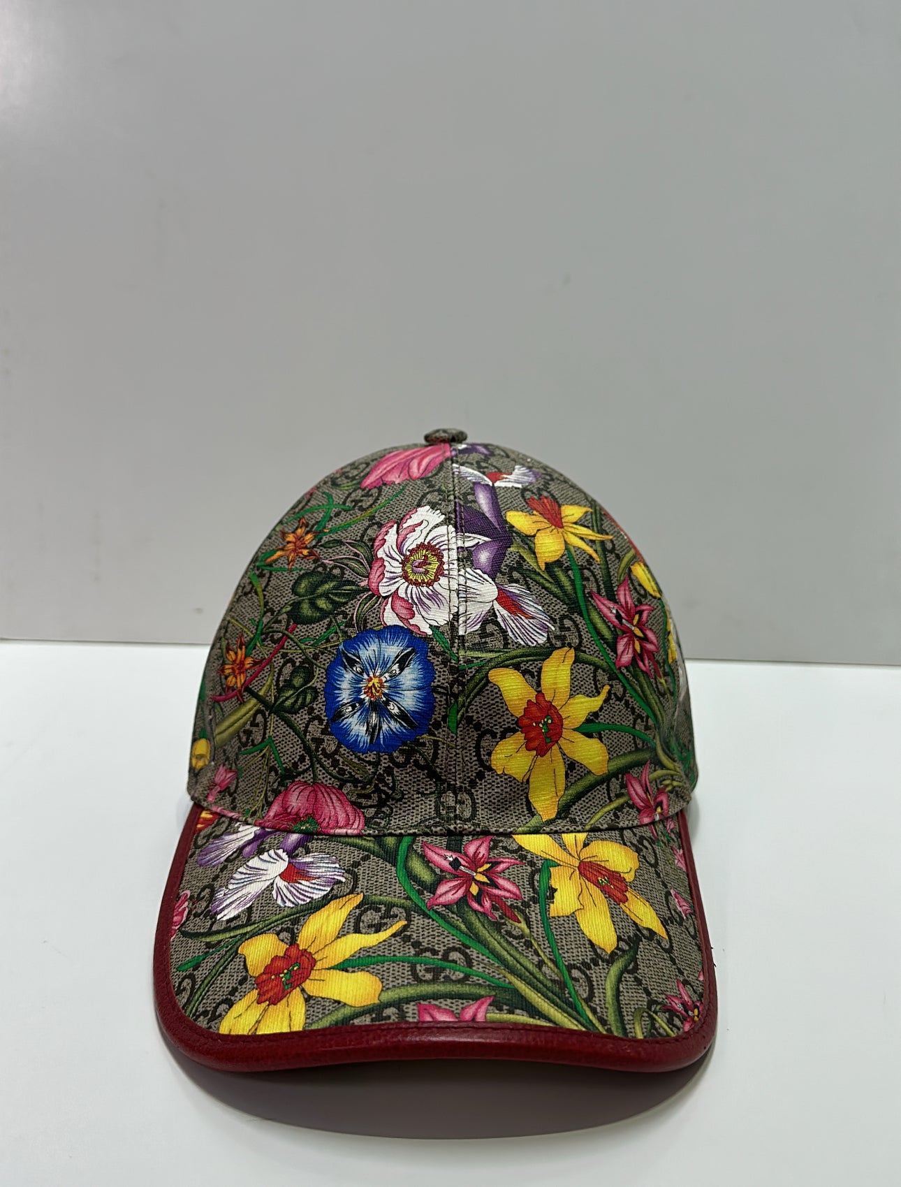 GUCCI GG Supreme Flora Claudia Baseball – Rareclozet
